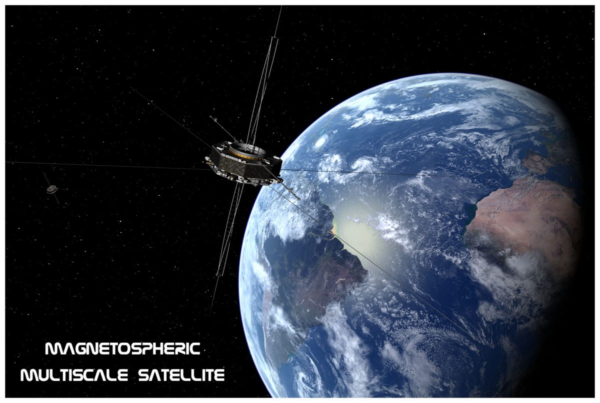 Magnetospheric Multiscale Satellite – Nick Stevens Graphics