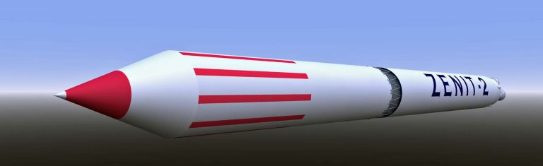 First renders of the new project, Zenit 2 rocket – Nick Stevens Graphics