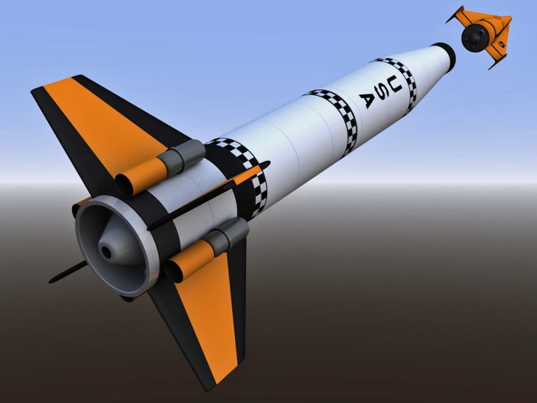 More work on the 1958 Lockheed shuttle design – Nick Stevens Graphics