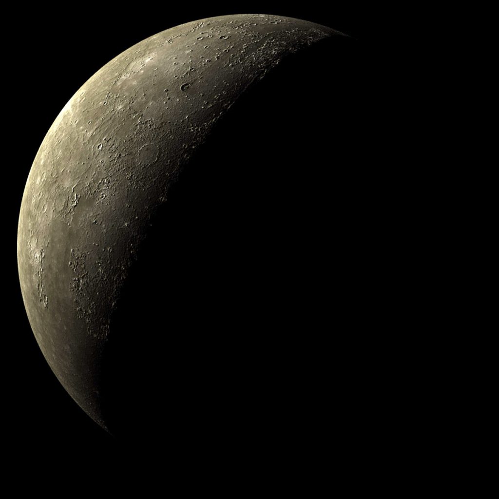 CGI Planet Mercury, done in Lightwave 3D – Nick Stevens Graphics