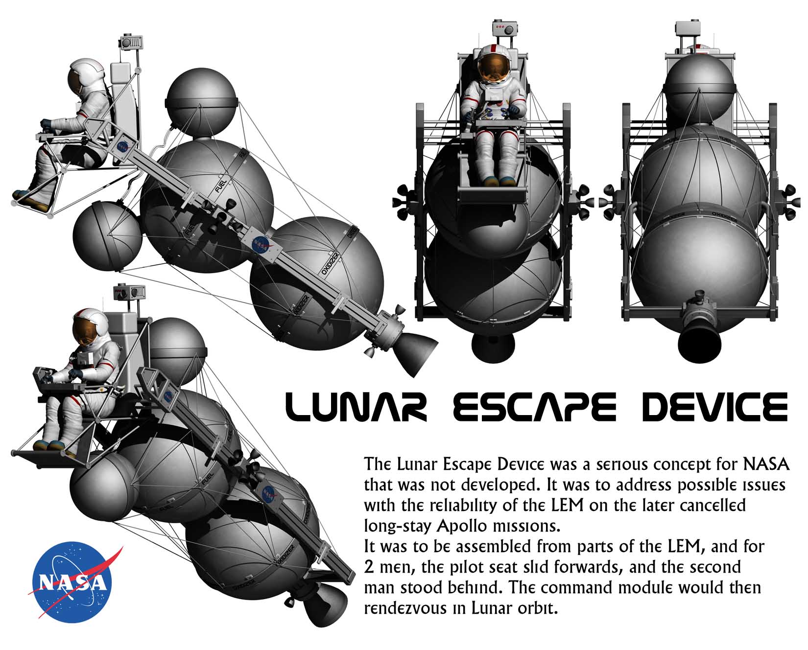 Lunar Escape Device – Nick Stevens Graphics