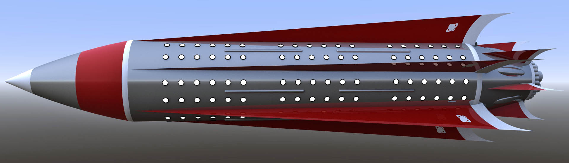 Classic 1930’s space cruiser – Nick Stevens Graphics