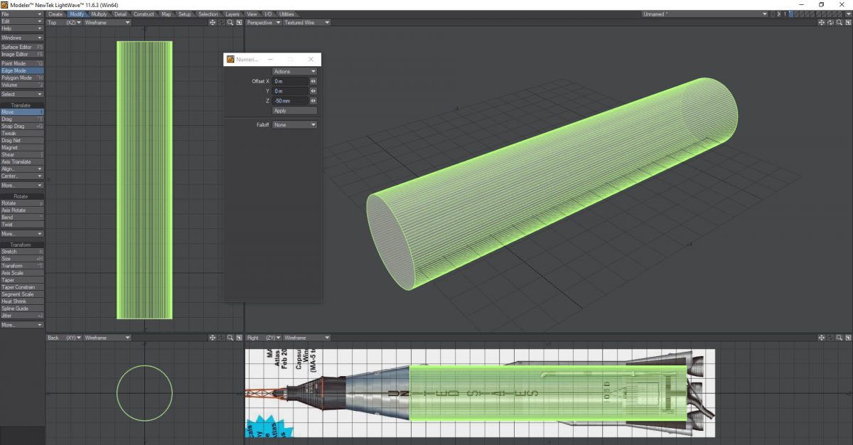 Modelling CGI rockets, part 2, worked example - Nick Stevens Graphics