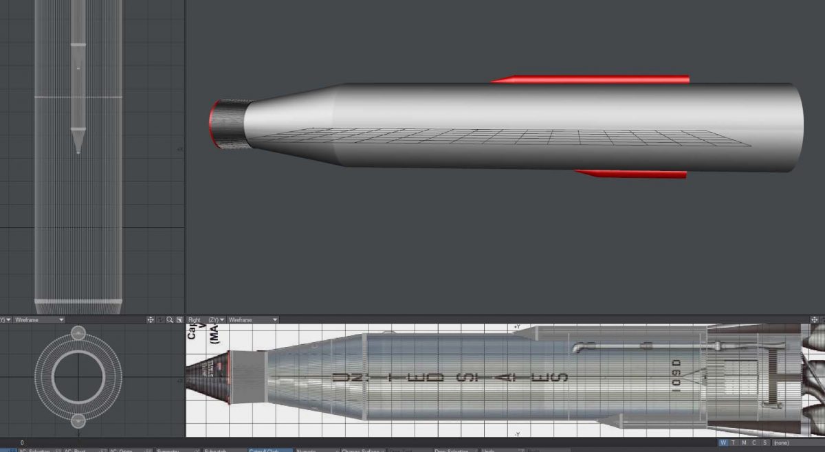 Modelling CGI rockets, part 2, worked example - Nick Stevens Graphics