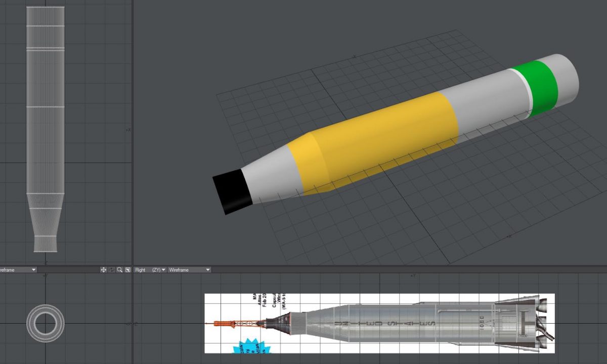 Modelling CGI rockets, part 2, worked example - Nick Stevens Graphics